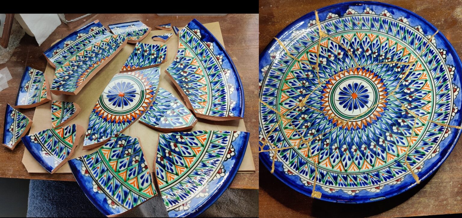 Pottery Repair - Before and After Photos - Pottery Repair